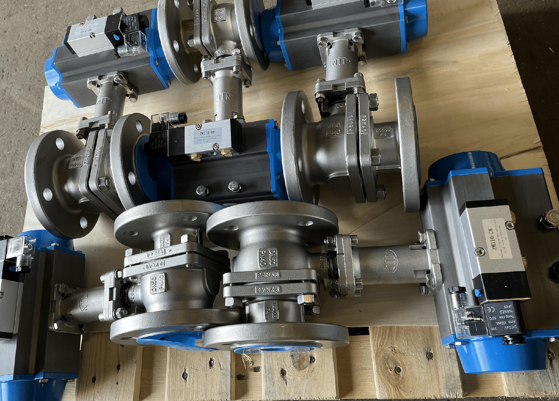 Stainless Flanged Actuated Ball Valves | Integraflow