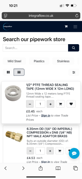 Pipework Suppliers | Pipes, Valves, Fittings & Flanges – Integraflow