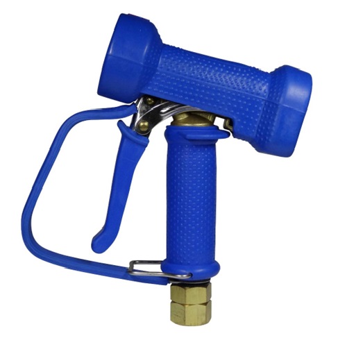 3/4" BSP Heavy Duty Washdown Gun With Guard (Blue) | Integraflow ...